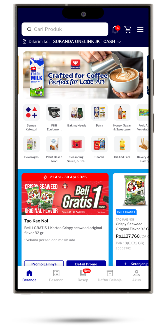 Sukanda OneLink - Solusi Kelola Bahan Baku F&B Terlengkap